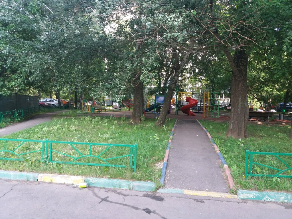 Oyun alanı Детская площадка, Moskova, foto