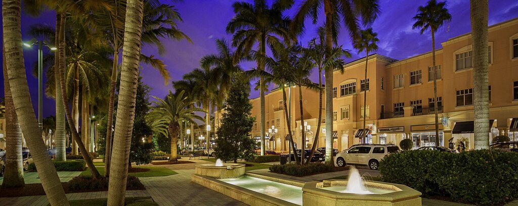 Alışveriş merkezleri Mizner Park, Boca Raton, foto