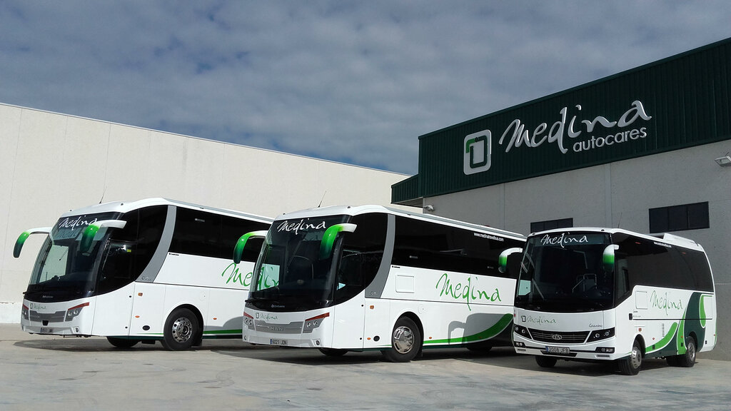 Toplu taşıma yönetimi ve bakımı Autocares Medina, Jerez de la Frontera, foto