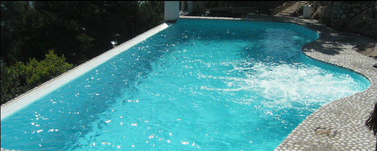Yüzme havuzları Romana Piscine, Lazio, foto