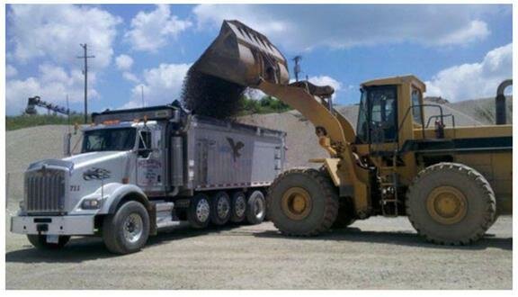 i̇nşaat firmaları Kirby Sand & Gravel, Ohio Eyaleti, foto