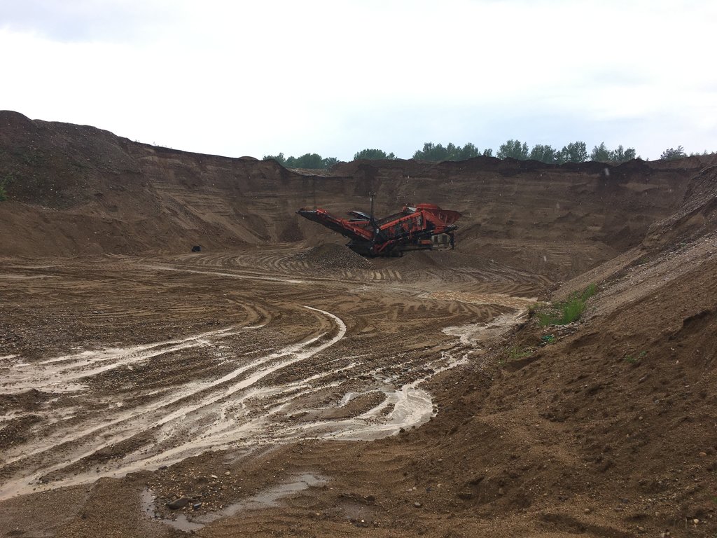 Endüstriyel mineraller Транслоджик, карьер, Yaroslavskaya oblastı, foto