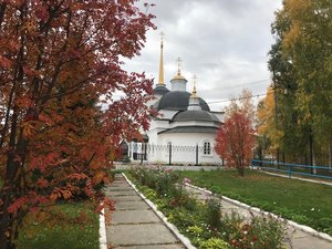 Церковь Вознесения Господня (Voskresnaya ulitsa No:14, posyolok Gornopravdinsk), ortodoks kiliseleri  Hantı‑Mansi Özerk Okrugu'ndan