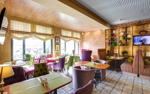 Italian cafe La Basilico (Moscow, Novomoskovskiy Administrative Okrug, Vnukovo District, Anny Akhmatovoy Street, 10), kafe  Moskova'dan