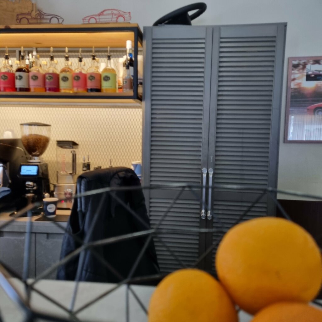Kahve dükkanları The 8 Coffe, Moskova, foto
