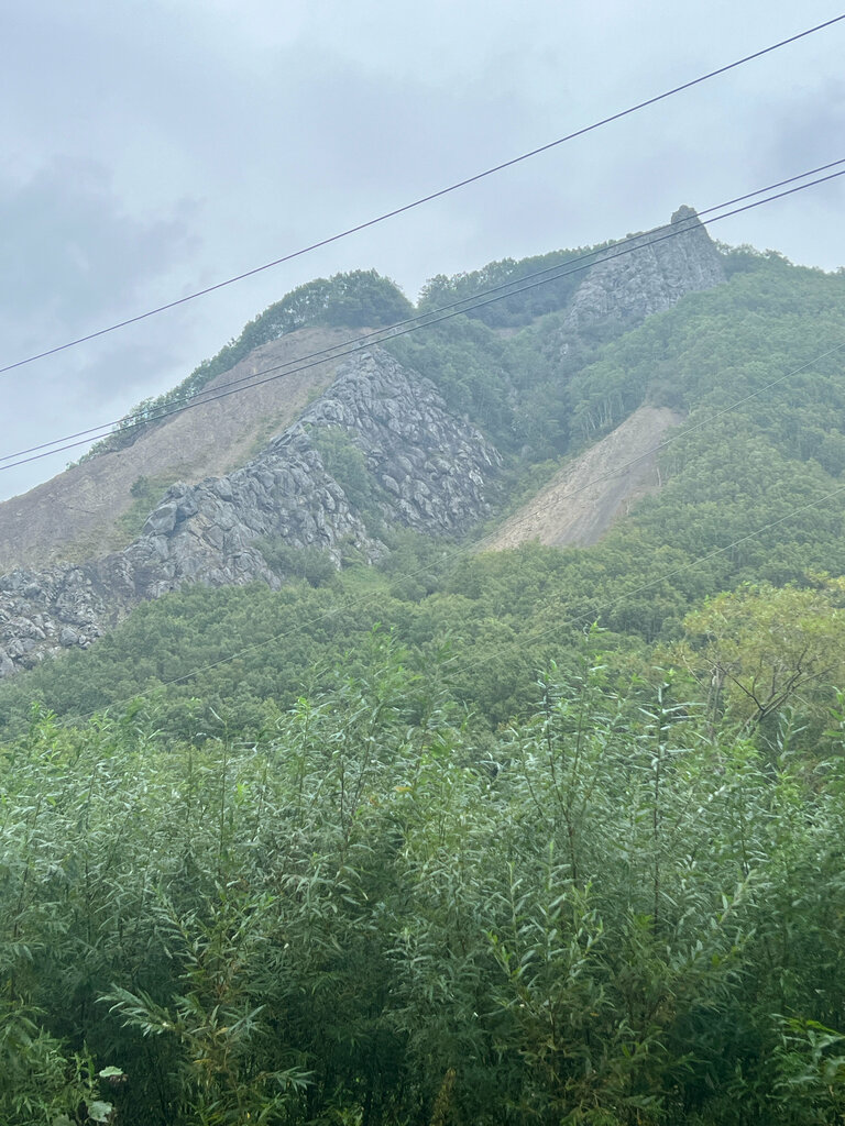 Turistik yerler Японская дамба, Sahalin Bölgesi, foto