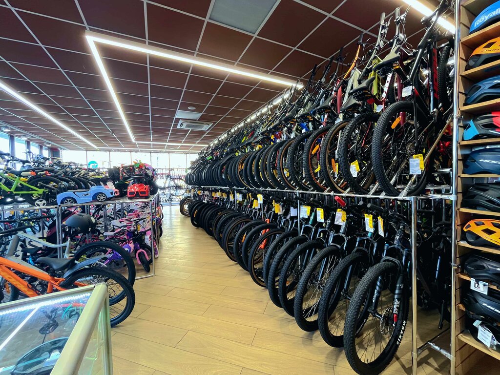 Bisiklet mağazaları Bike Centre, Moskova, foto
