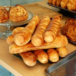 Ekmek fırını Panadería Chez Tim, La Paz, foto