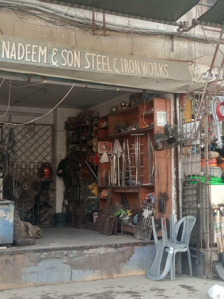 Dökümcüler Nadeem and sons steel and iron works, Karaçi, foto