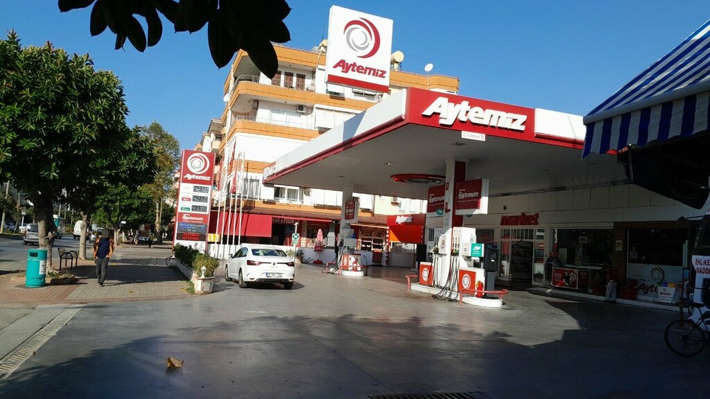 Benzin istasyonu Aytemiz, Alanya, foto