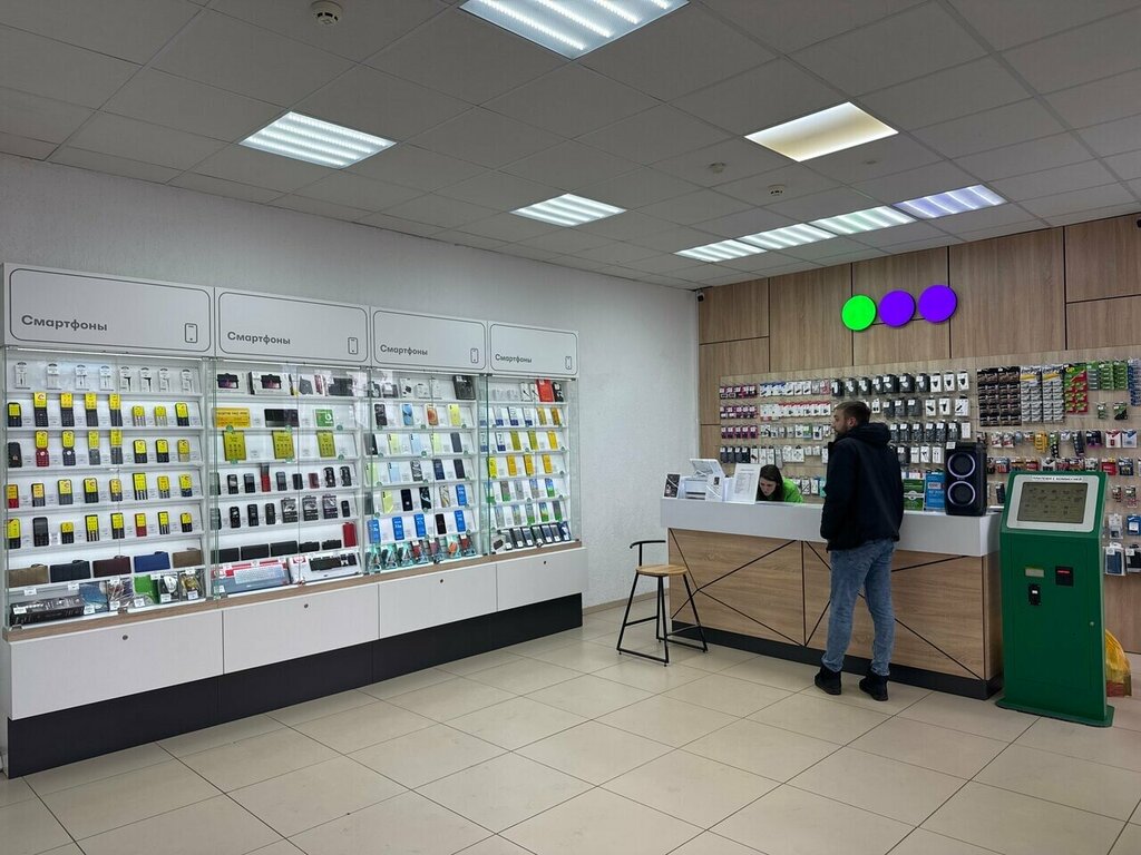 Cep telefonu ve aksesuarları satış mağazaları MegaFon Yota, Lebedian, foto