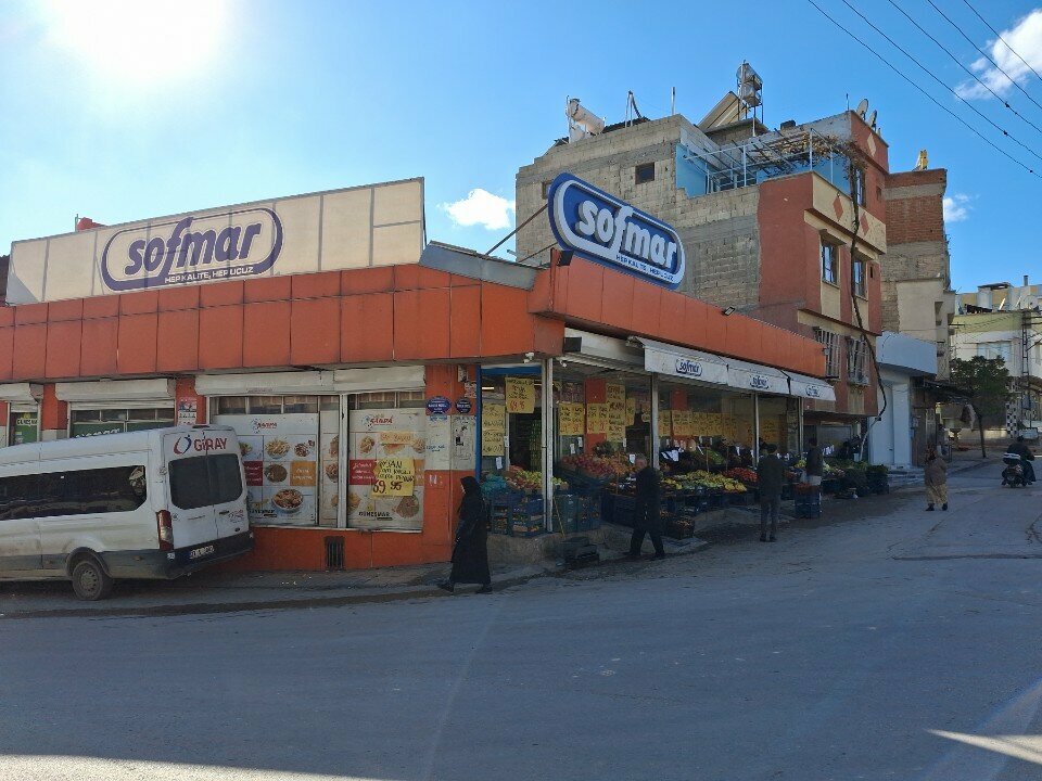 Market Sofmar market, Gaziantep, foto