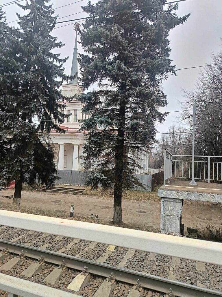 Turistik yerler Leninskaya İstasyonu, V.İ. Lenin'in Cenaze Treninin Bulunduğu Yer, Moskova ve Moskovskaya oblastı, foto