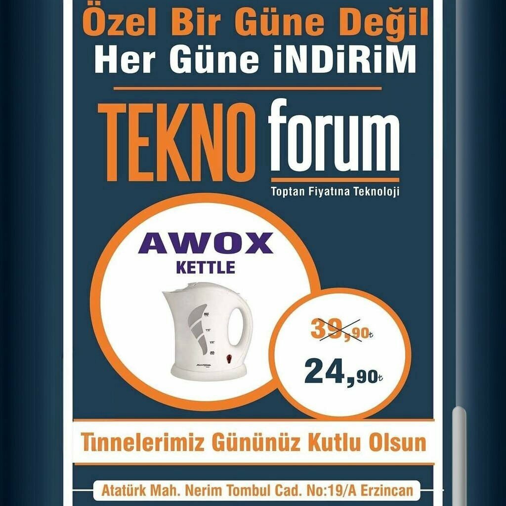 Elektronik eşya mağazaları Tekno Forum, Erzincan, foto