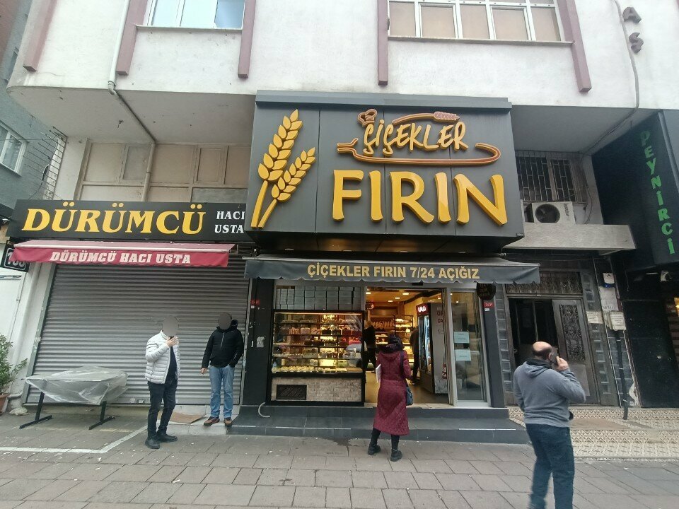 Ekmek fırını Çiçekler Fırın, İstanbul, foto