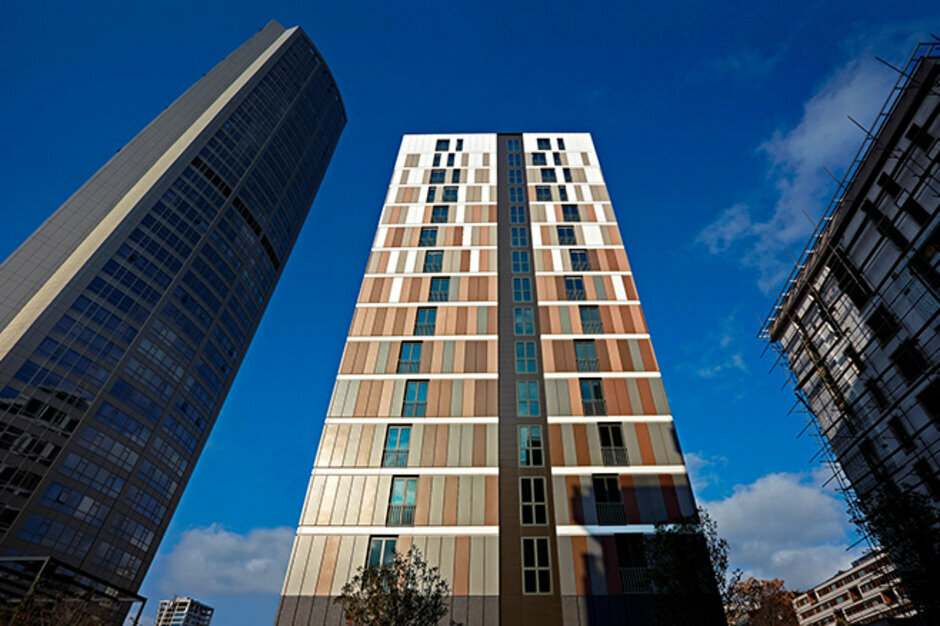 Konut blokları Bomonti Modern Palas, İstanbul, foto