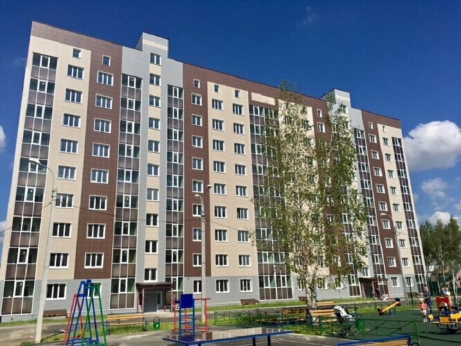 Konut blokları ZhK Vladimirsky-1, Sergiyev Posad, foto