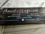 Ahmed Ali Ansari (Bahadur Shah Zafar Road No:16), giyim pazarı  Karaçi'den