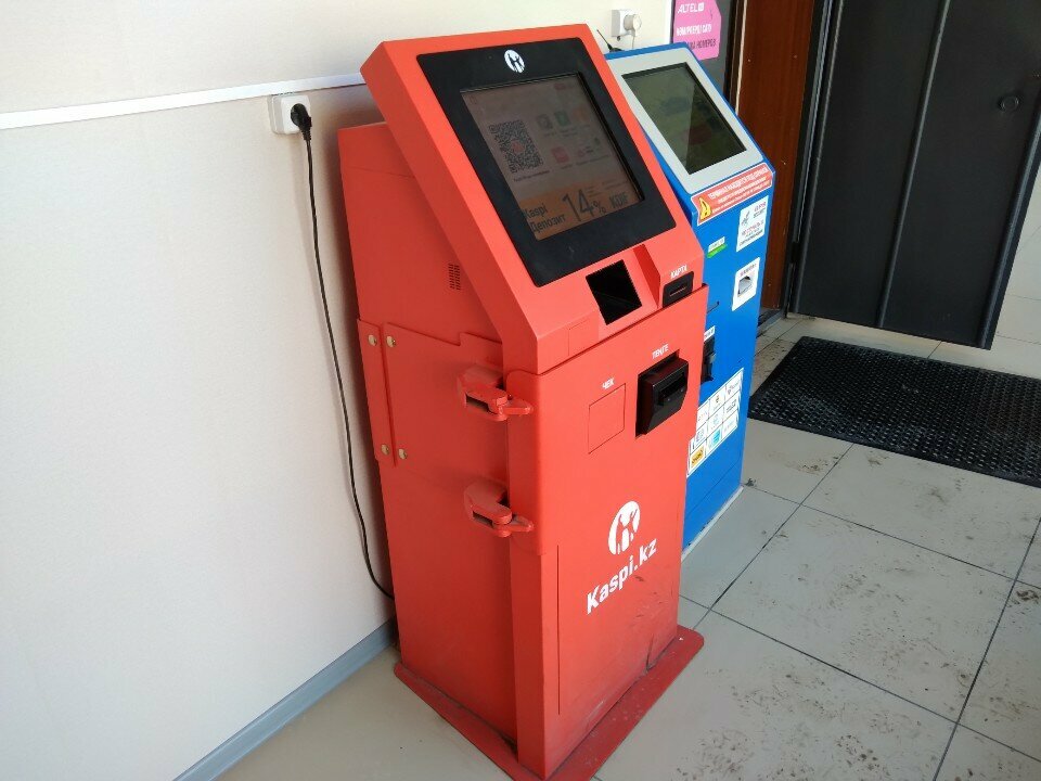Ödeme terminali Kaspi Bank, Taldıkorgan, foto