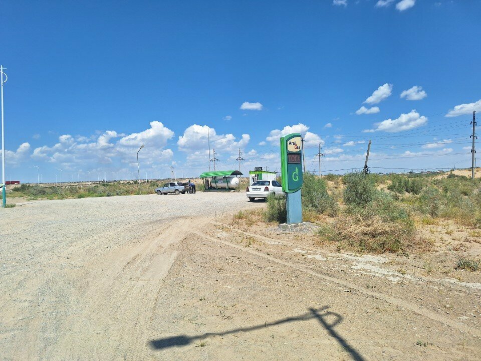 Otogaz dolum istasyonu Aral Gas, Kızılorda, foto