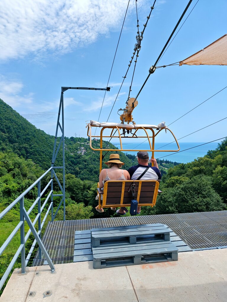 Füniküler Станция канатной дороги, Gudauta Bölgesi, foto