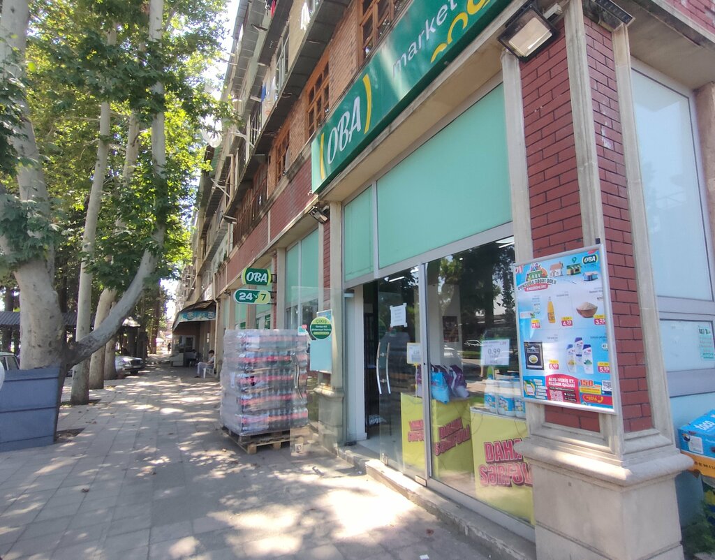 Pazarlar ve çarşılar Oba Market, Gence, foto