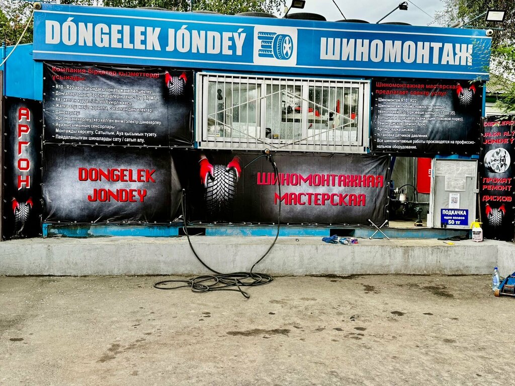 Oto lastik tamiri Tire Fitting, Almatı, foto