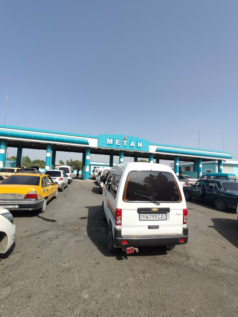 Otogaz dolum istasyonu Metan, Surhanderya eyaleti, foto