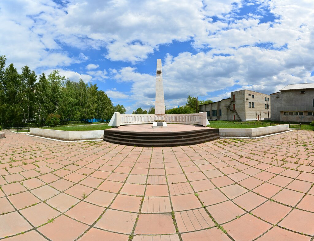 Anıt, heykel Мемориал Великой Отечественной войны, Altayski krayı, foto