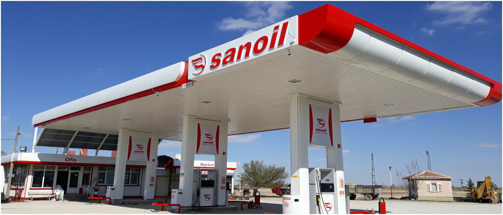 Benzin istasyonu Sanoil, Ankara, foto