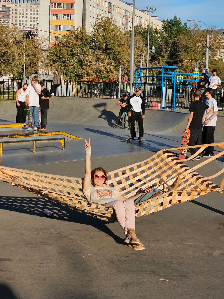 Spor alanı Баскетбольная площадка, Moskova, foto