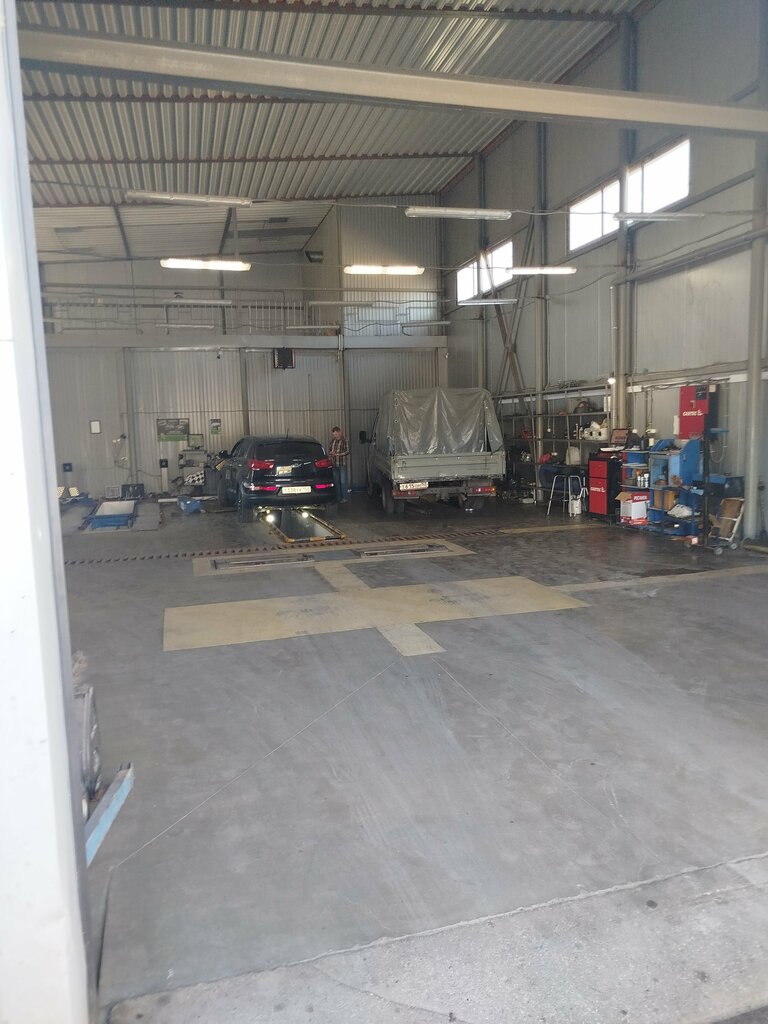 Araç muayene istasyonları Техосмотр, Bor, foto