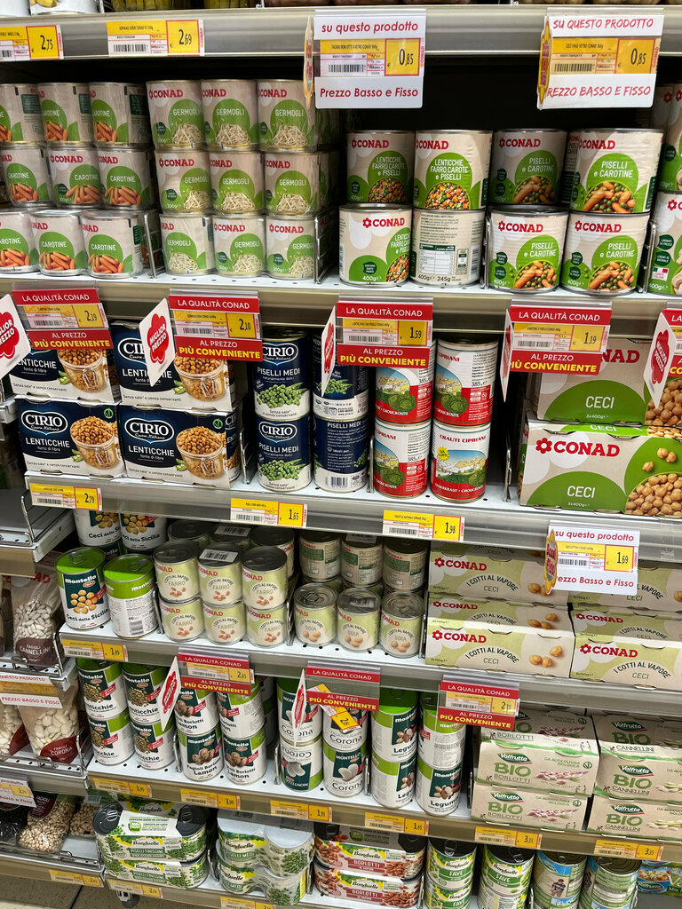 Süpermarket Conad, Rimini, foto
