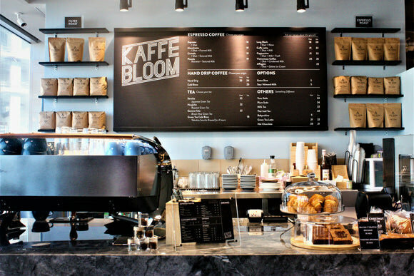 Kahve dükkanları Kaffe Bloom, Dubai, foto