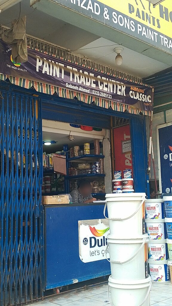 Giyim mağazası Paint Trade Center, Karaçi, foto