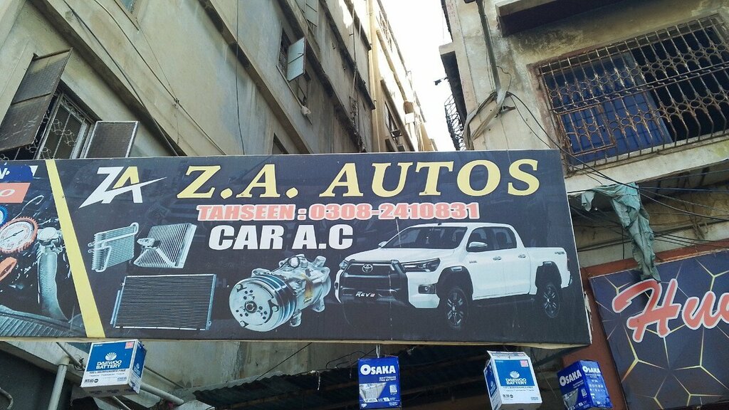 Otomobil servisi Z. A. Autos, Karaçi, foto