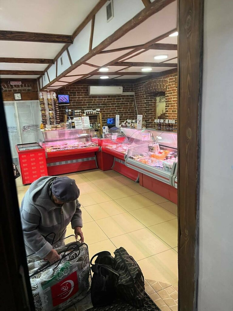 Kasap, şarküteri Egorievskie kolbasy, Yegoryevsk, foto