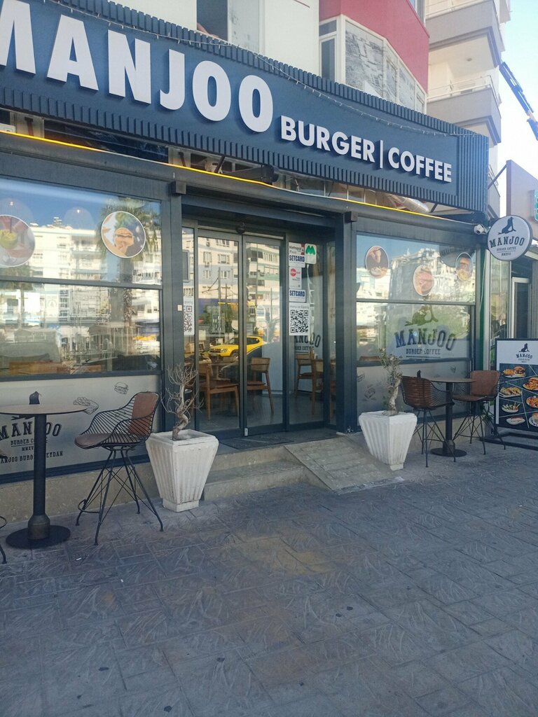 Fast food Manjoo Burger&Coffee, Antalya, foto