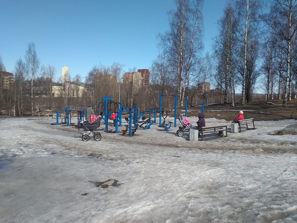 Spor alanı Уличные тренажёры, Petrozavodsk, foto