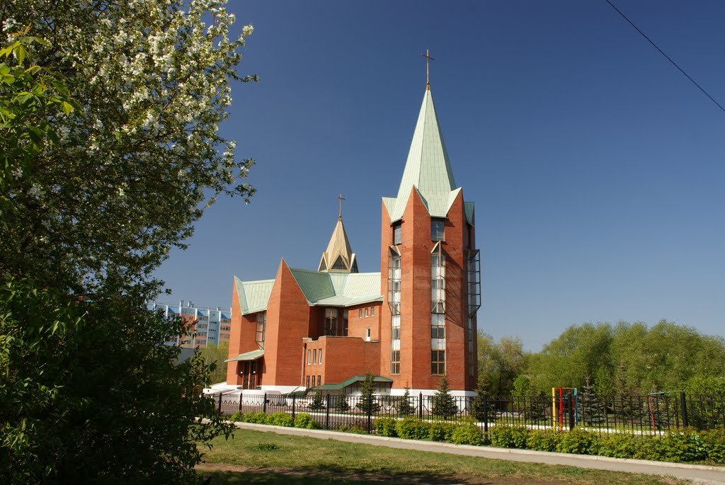 Katolik kiliseleri Church of the Immaculate Conception of the Blessed Virgin Mary, Çeliabinsk, foto