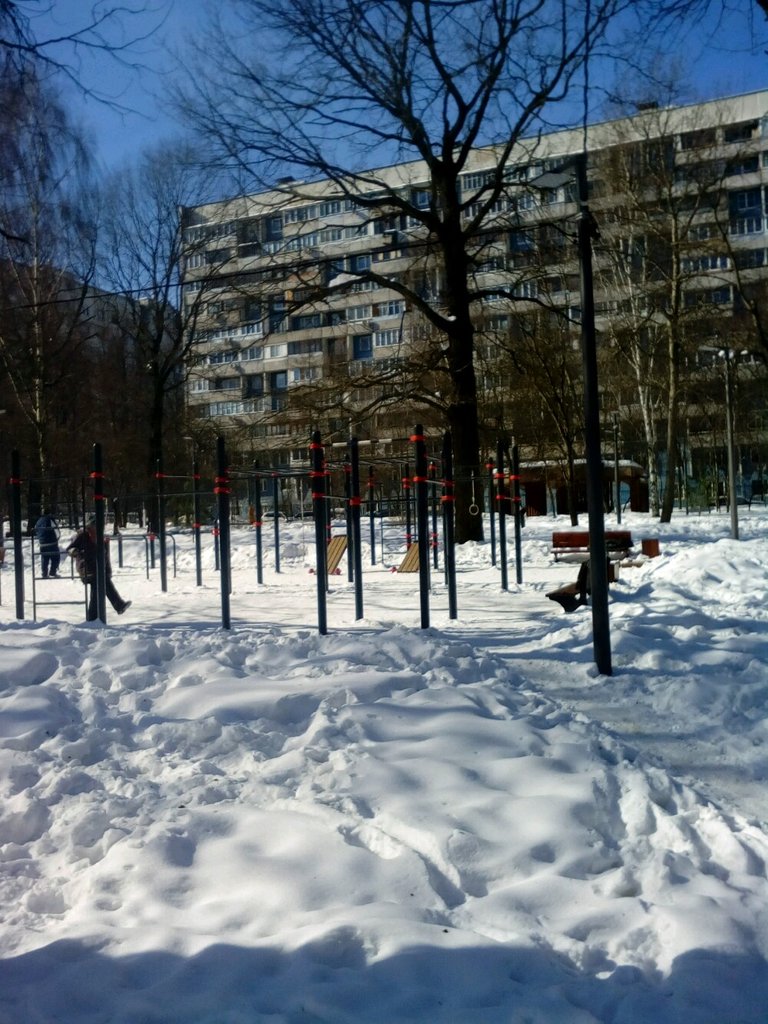 Oyun alanı Playground, Moskova, foto