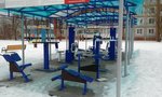 Уличные тренажеры (Kaluga, rayon Pravoberezhye), spor alanı  Kaluga'dan