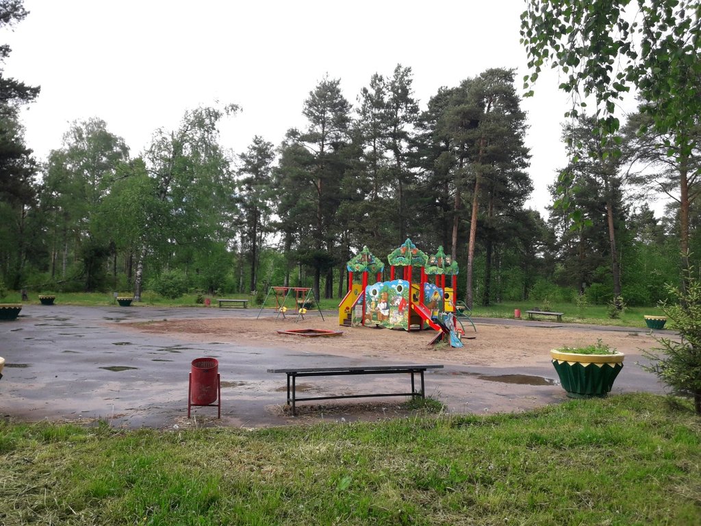 Oyun alanı Playground, Nijni Novgorod, foto