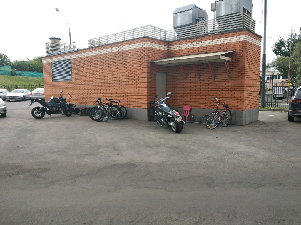 Bisiklet park yerleri Bicycle parking, Moskova, foto