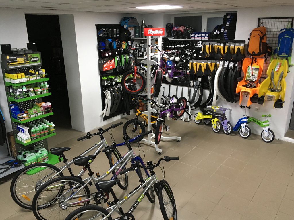 Bisiklet mağazaları Velostrana, Kiev Bölgesi, foto