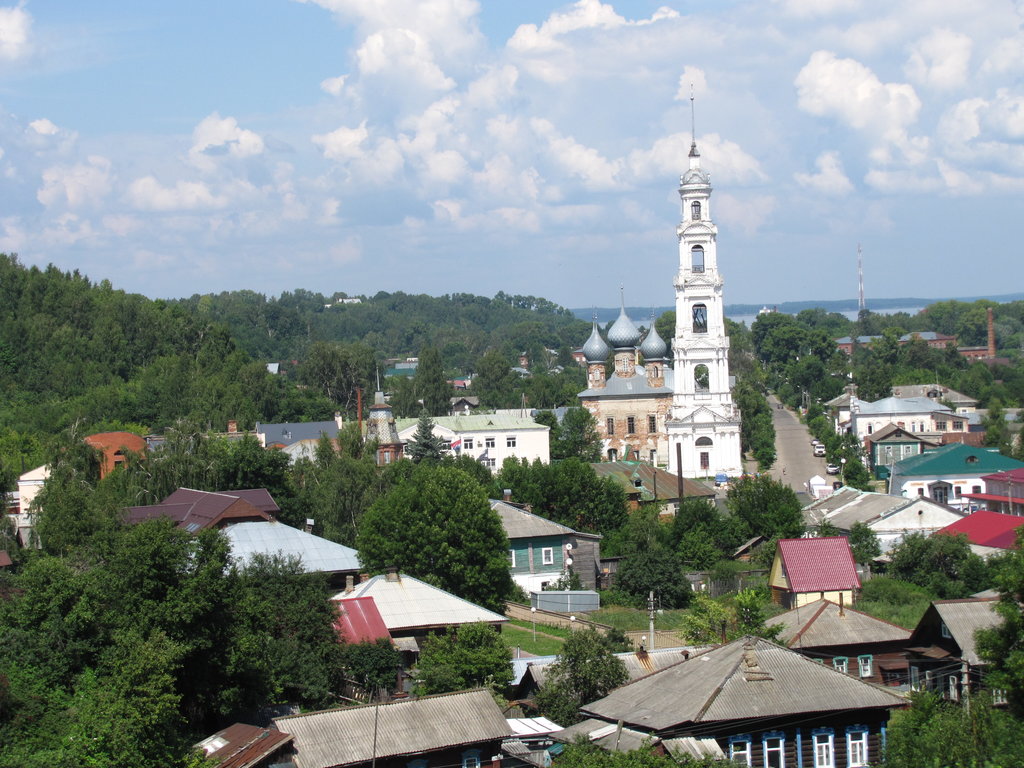 Seyir terası Смотровая площадка, Yuryevets, foto