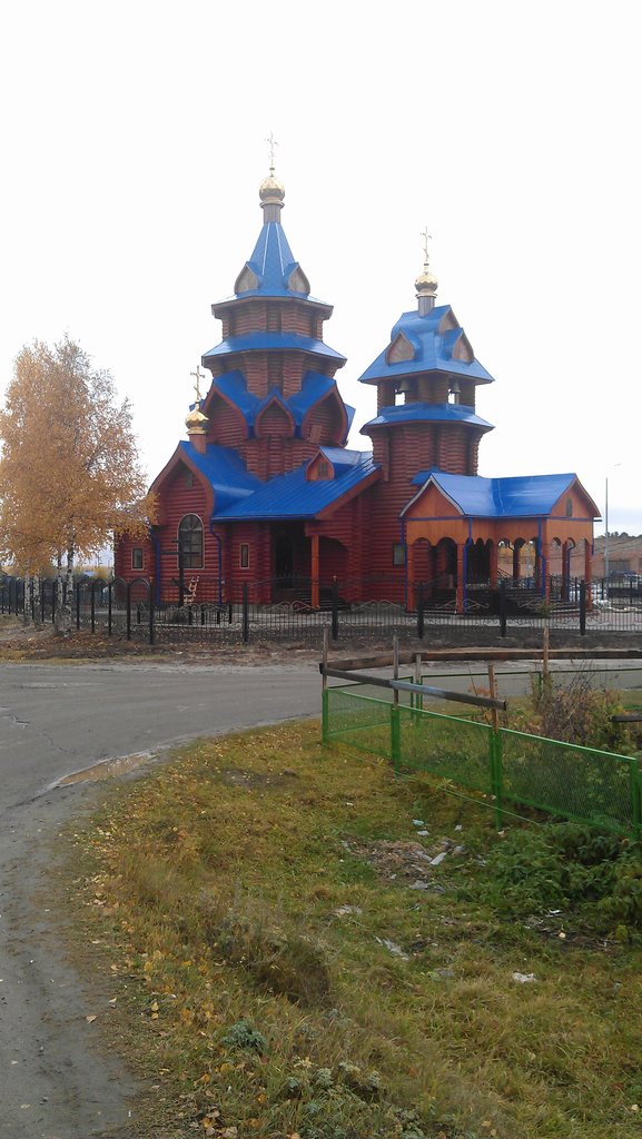 Ortodoks kiliseleri Церковь Покрова Божией Матери, Hantı‑Mansi Özerk Okrugu, foto