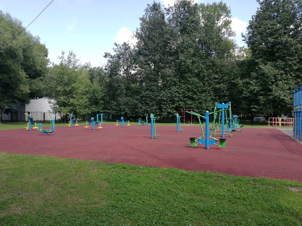 Oyun alanı Playground, Moskova, foto