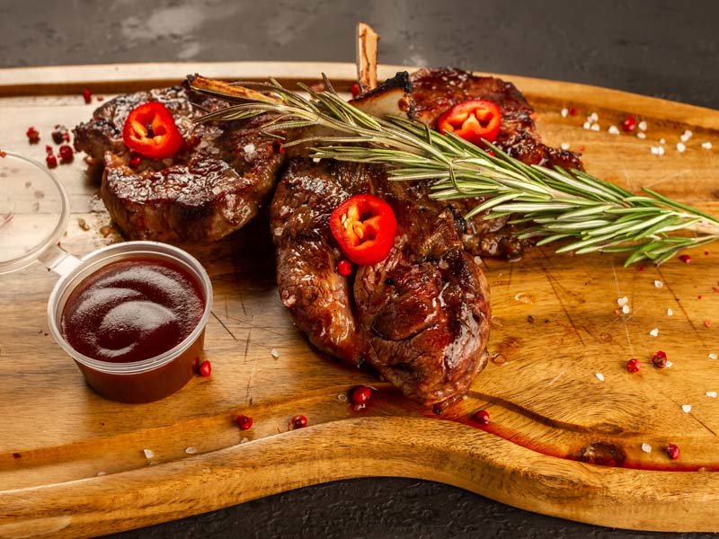 Kafe Meet Meat Cheremushki, Moskova, foto