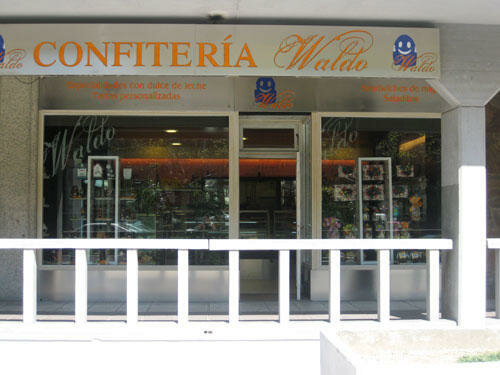 Ekmek fırını Confitería Waldo, A Coruña, foto